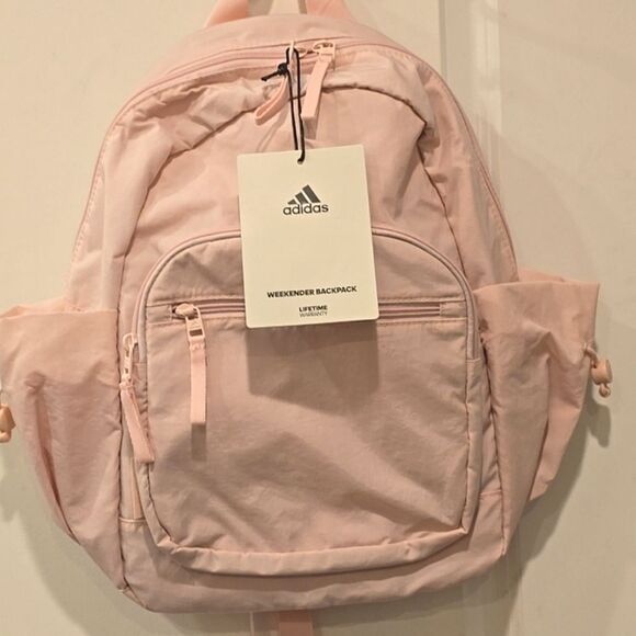 adidas | Bags | Adidas Weekender Backpack Sandy Pink | Poshmark
